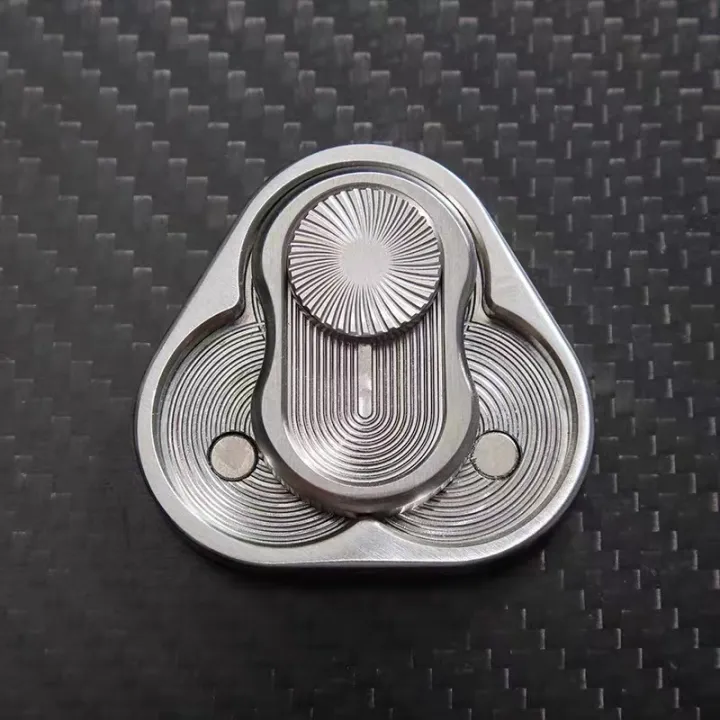 Triangle Magnetic Fidget Slider for Adults EDC Metal Fidget Toy Hand ...