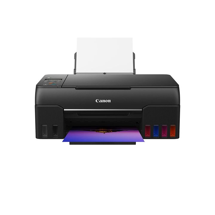 Canon Pixma G670 All-In-One 6-Colour Ink Tank Wi-Fi Photo Printer ...