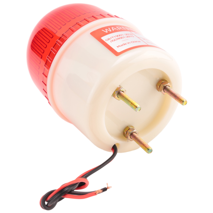AC 220V 15W Red Light Industrial Signal Tower Flash Warning Lamp ...