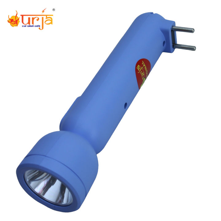 Urja UR-2058LA Hi-Power Mini COB LED Rechargeable Emergency Flashlight ...