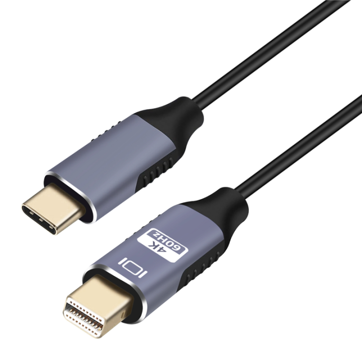USB C to Mini Displayport Cable USB Type C for 3 to Mini DP Cord 4K ...