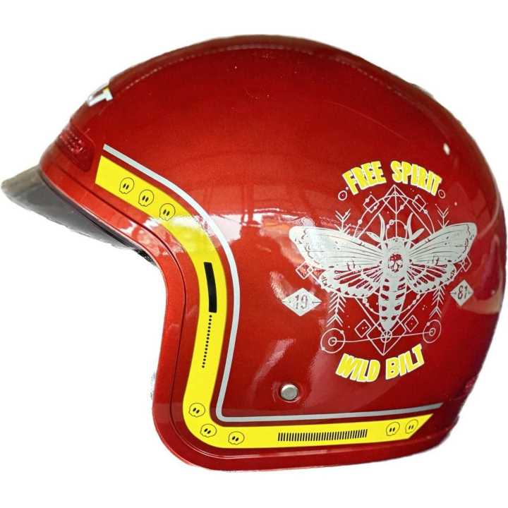 Half Helmet (Bilt) For Bullet Bike Riders | Daraz.com.np