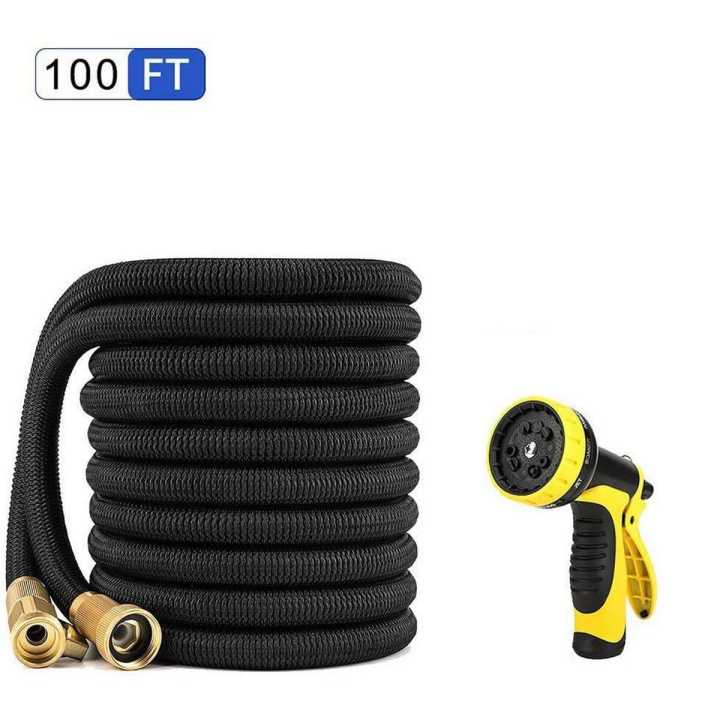 Garden Hoses 100Ft (30M) Expandable Garden Hose- High-Pressure Flexible ...