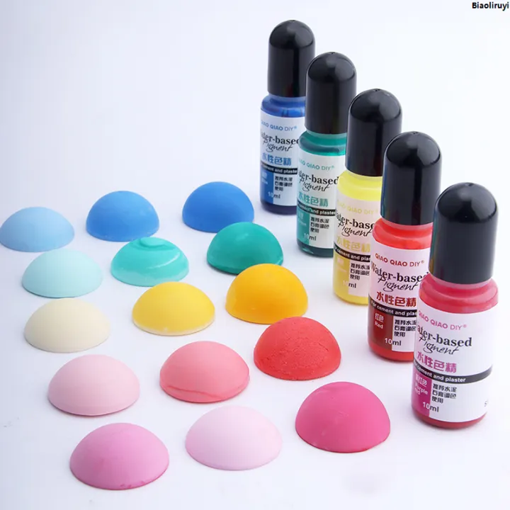 Biaoliruyi10ml Gypsum Cement Coloring Planter Pigment Gypsum Powder ...