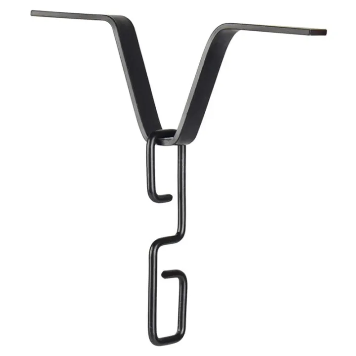 Black V-Shaped Rain Chain Adapter Rain Chain Hook With S-Shaped Hook ...