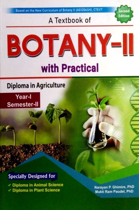 A Textbook of Botany- II with Practical By: Dr. Narayan Prasad Ghimire ...