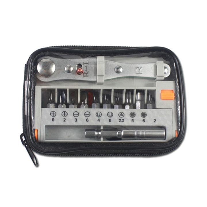 12Pcs Portable Bidirectional Ratchet Screwdriver Set Multi-Purpose ...