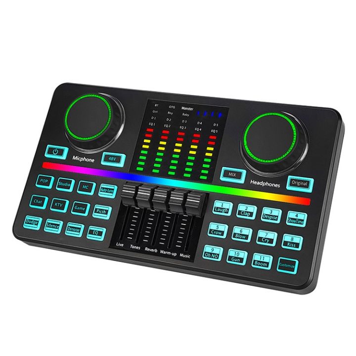 D9 Professional Live Atmosphere Sound Card For Recording | Daraz.com.np