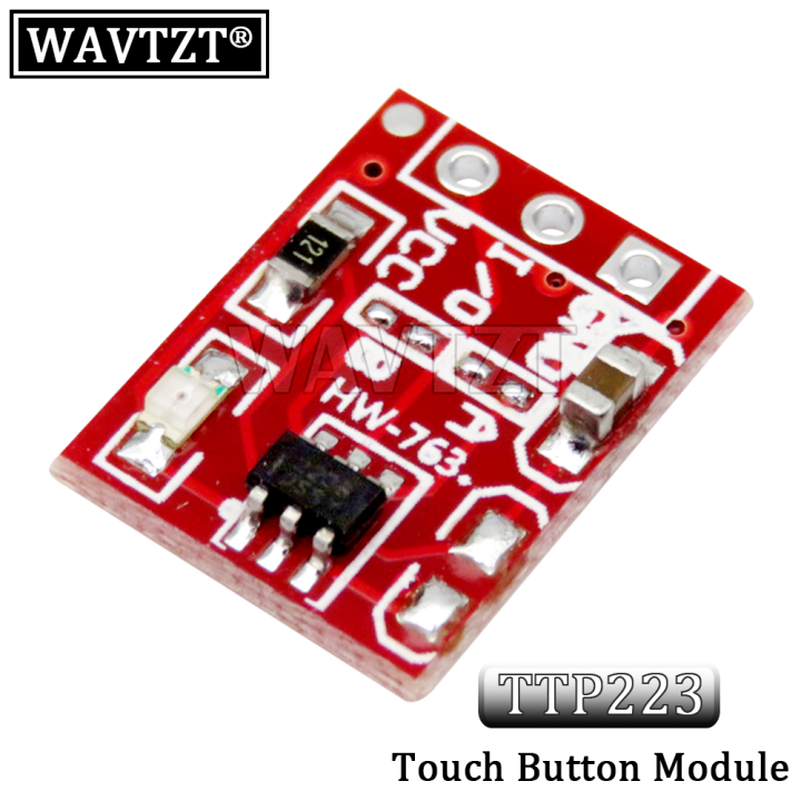 WAVTZT 10PCS/LOT TTP223 Touch Button Module Capacitor Type Single ...