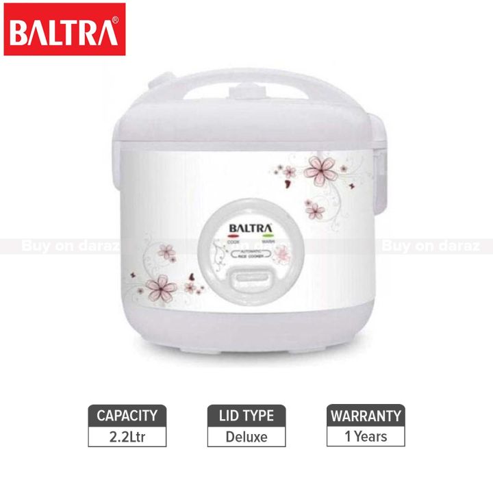 Baltra Super Deluxe Rice Cooker 2.2 Liter | Daraz.com.np