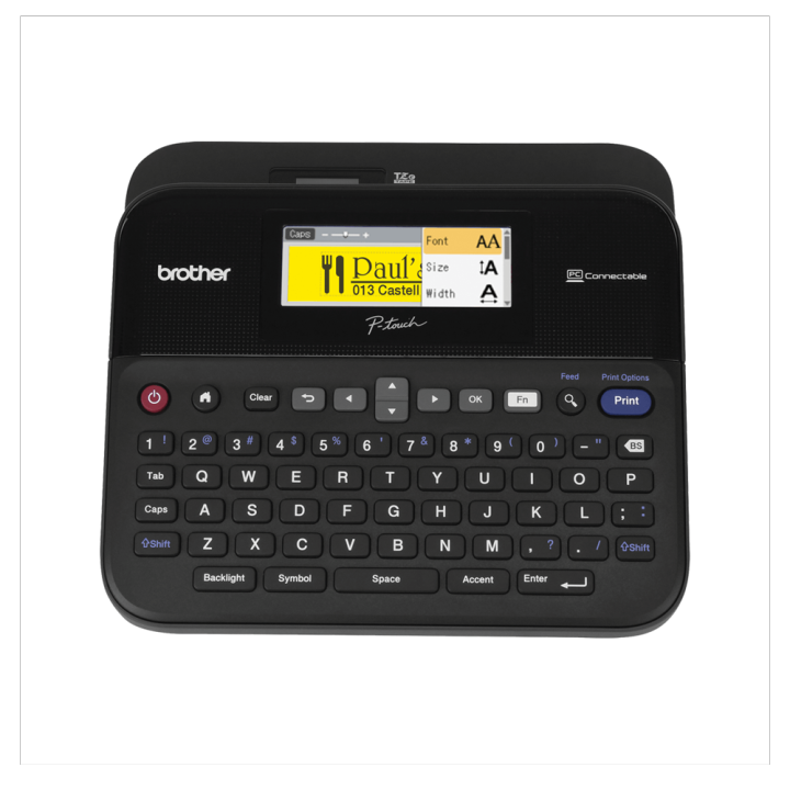 Brother PT-D600VP P-Touch Labelling Machine | Daraz.com.np