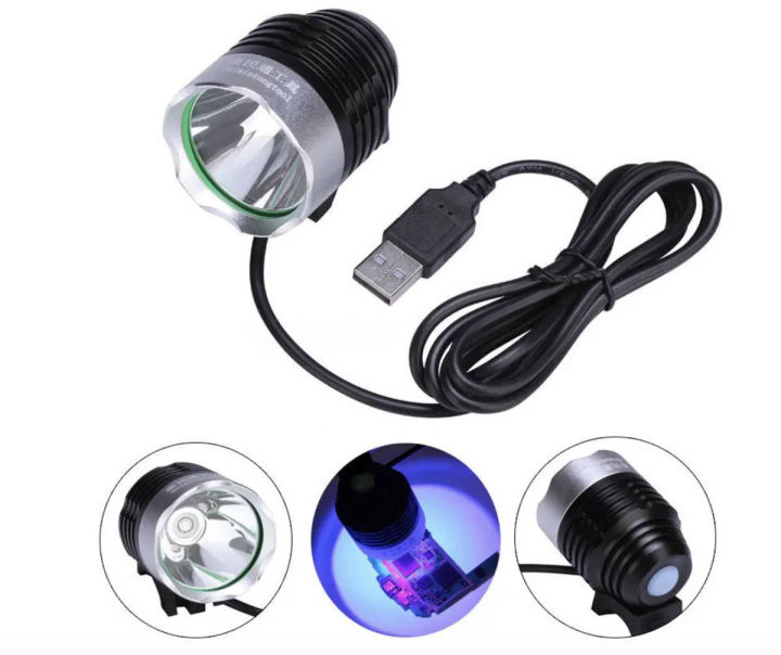 UV Curing Light, 5V USB Ultraviolet Light Lamp UV Glue Curing LED Lamp ...