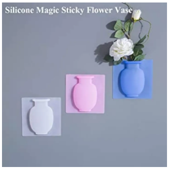 Silicone Magic Sticky Flower Vase | Daraz.com.np