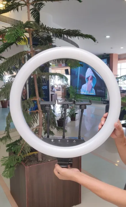 18 Inch (45cm) LED Ring Light – Adjustable 2700K–5500K, 456 Beads, 3000 ...