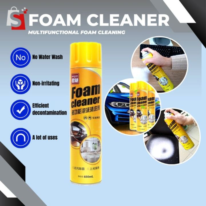 650ml Cleaner Multi-Purpose Bubble Spray Foam for Kitchen Grease Bubble Cleaner Kitchen | Daraz ...
