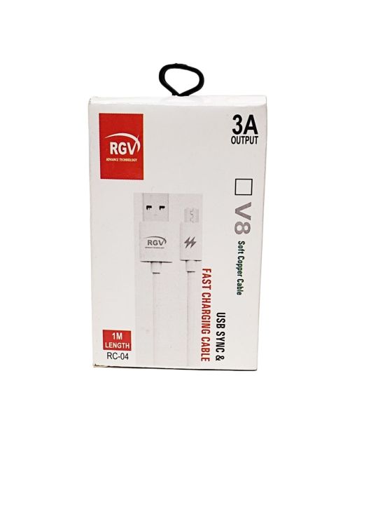 RGV Fast Charging Cable (RC-02) Both Type C & Android | Daraz.com.np