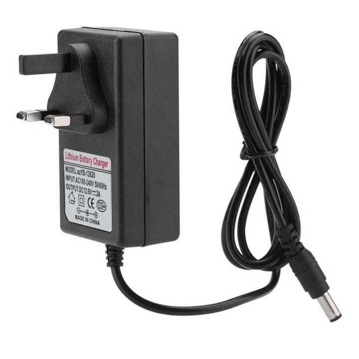 DC 12.6V 2A Universal Power Supply Adapter LED Replacement Charger ...