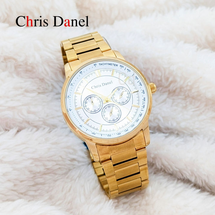 Chris Danel (Cd) Luxury Waterproof Chronograph Design Watch for Men ...