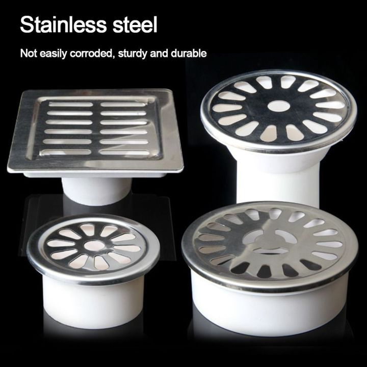 Useful NEW Roof Floor Drain Round Stainless Steel Outdoor Rain Pipe Cap ...