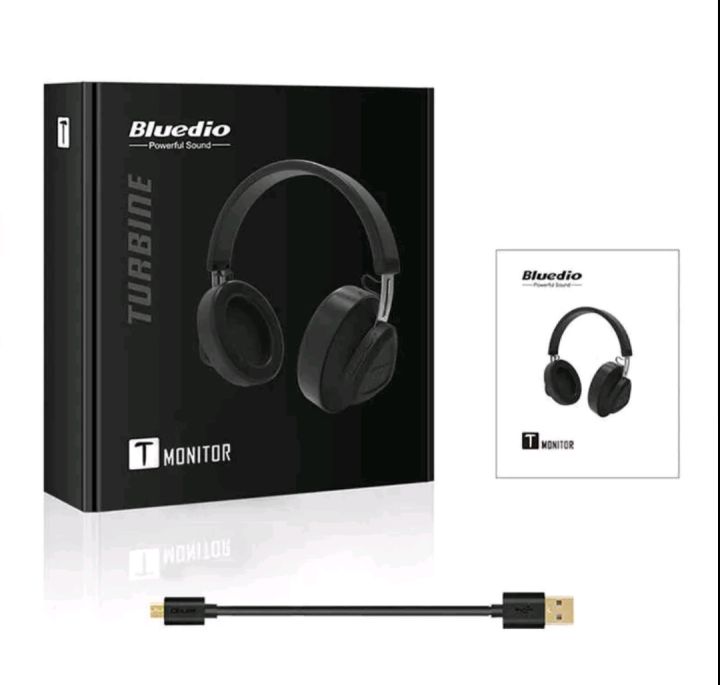 Buyers Inn Bluedio T2 Plus Turbine Wireless Bluetooth Headphones with Mic/Micro SD Card Slot/FM ...