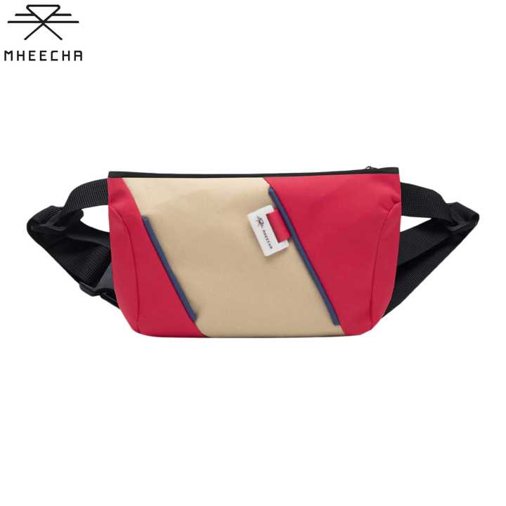 Mheecha Miles Hip Pack Beige/Red For Unisex | Daraz.com.np