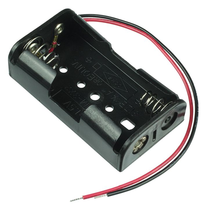 AA Battery Holder Box 3V 2 Cell Battery Case | Daraz.com.np