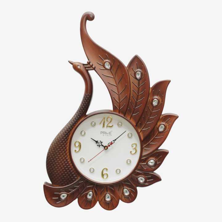 Prime Clock Peacock Design Quartz Wall Clock | Daraz.com.np