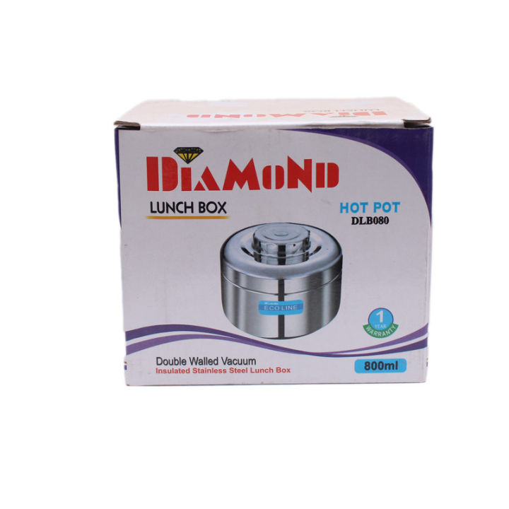 Diamond Hot Pot Lunch Box 800ml | Daraz.com.np