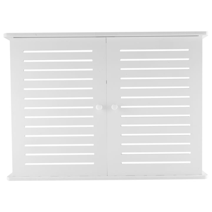 Wireless Wifi Router Storage Boxes Wooden Box Cable Plus Wire Bracket ...