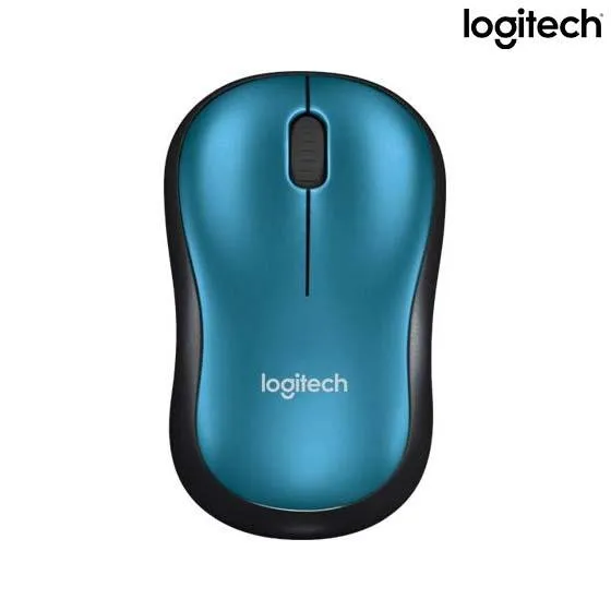 Logitech M185 2.4GHz Wireless Mouse - Blue | Daraz.com.np