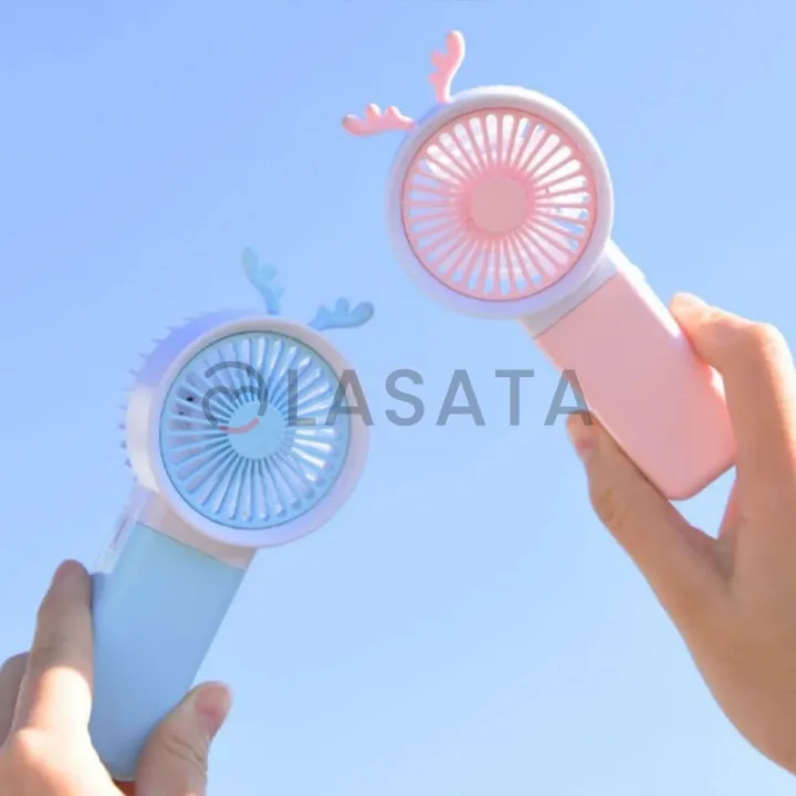 Rechargeable Mini Fan | Strong Wind | Portable Small Fan | Cute ...