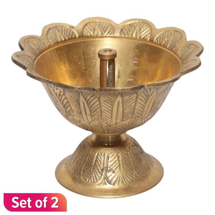 RK World Brass Stand Diyo Set of 2 | Daraz.com.np