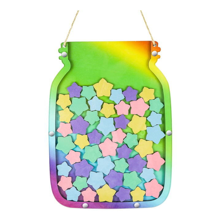 Classroom Reward Jars for Kids Toddlers Star Jar Reward System ...