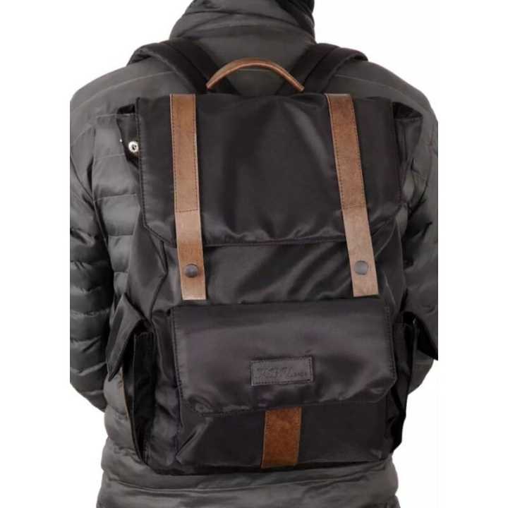 New Solid KOREAN STYLE Fashion Backpack 055 / Men fashion bags / School ...