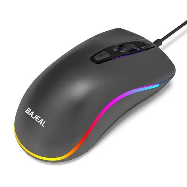 Bajeal D1 Lightsync RGB Gaming Mouse with DPI Button | Daraz.com.np