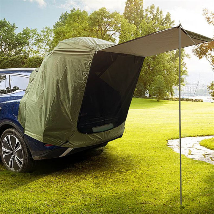 Outdoor Car Trunk Tent Camping Picnic Car Rear Tent With Canopy Car ...