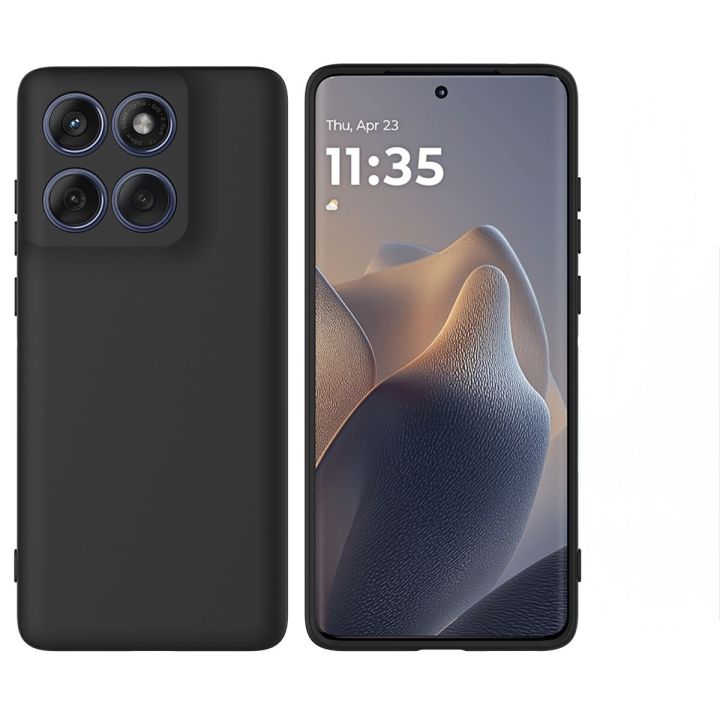 Motorola Edge 50 Fusion Soft Silicon Cover With Internal Fur | Daraz.com.np