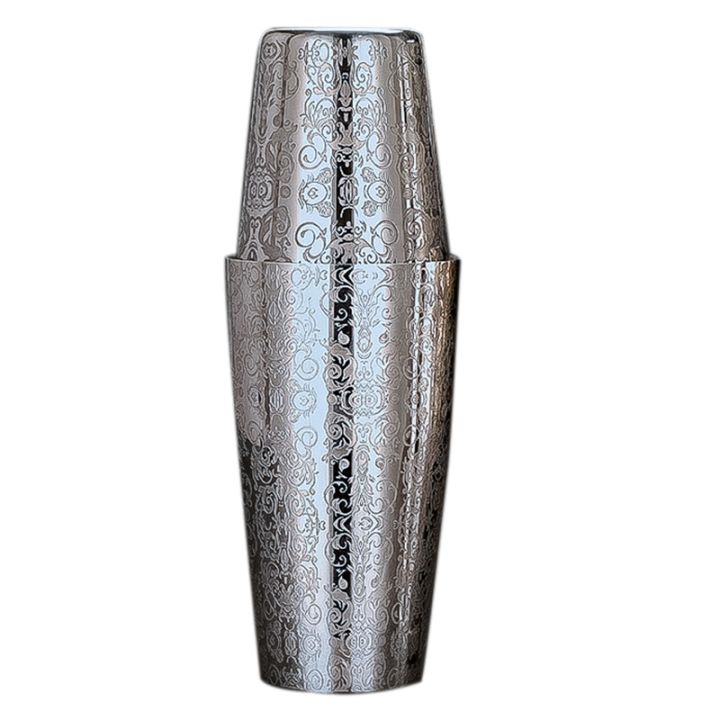 Boston Cocktail Shaker Engraving Bar Cocktail Shaker Stainless Steel ...