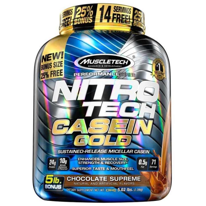 Muscletech Nutrition Nitrotech Casein Gold - 5.02Lbs | Daraz.com.np