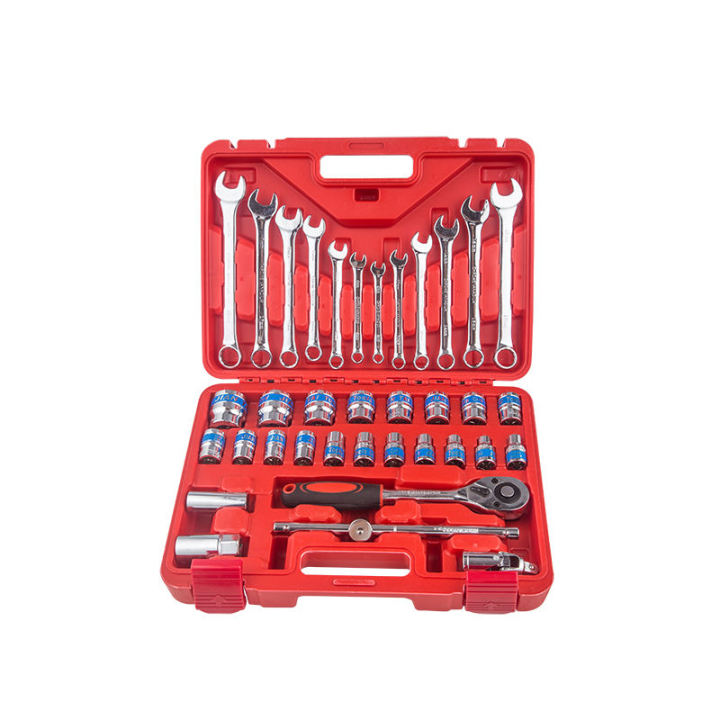 Portable Hand Tools 37 In 1 Pcs Tool Kit & Screwdriver and Socket Set ...