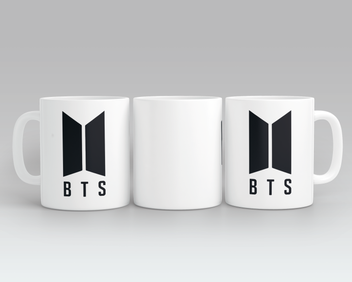 Premium Quality BTS Logo Ceramic Mug / Kpop / BTS Merch | Daraz.com.np