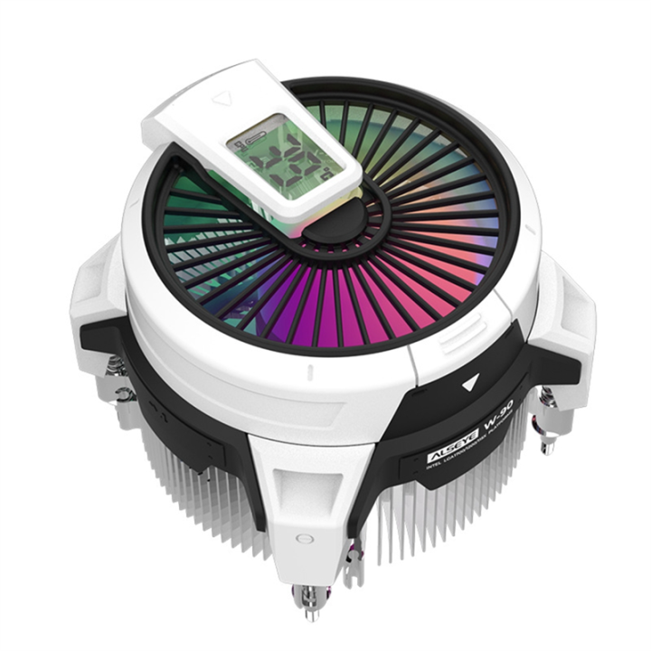 CPU Cooler Computer CPU Cooler PWM 4 Pin Fan 90 mm ARGB Lighting ...