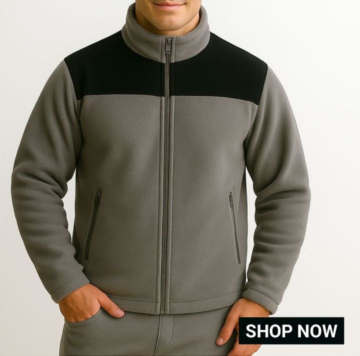Winter Polar Fleece Warm Jacket For Men - Winter Jacket For Men | Men's ...