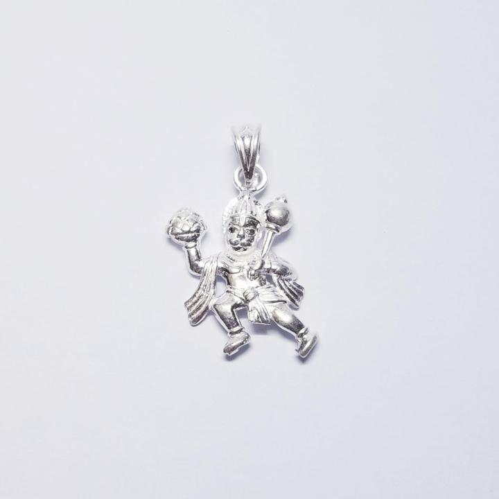 Silver Hanuman Locket Pendant For Men (Only Locket) - Sp Jewellers ...