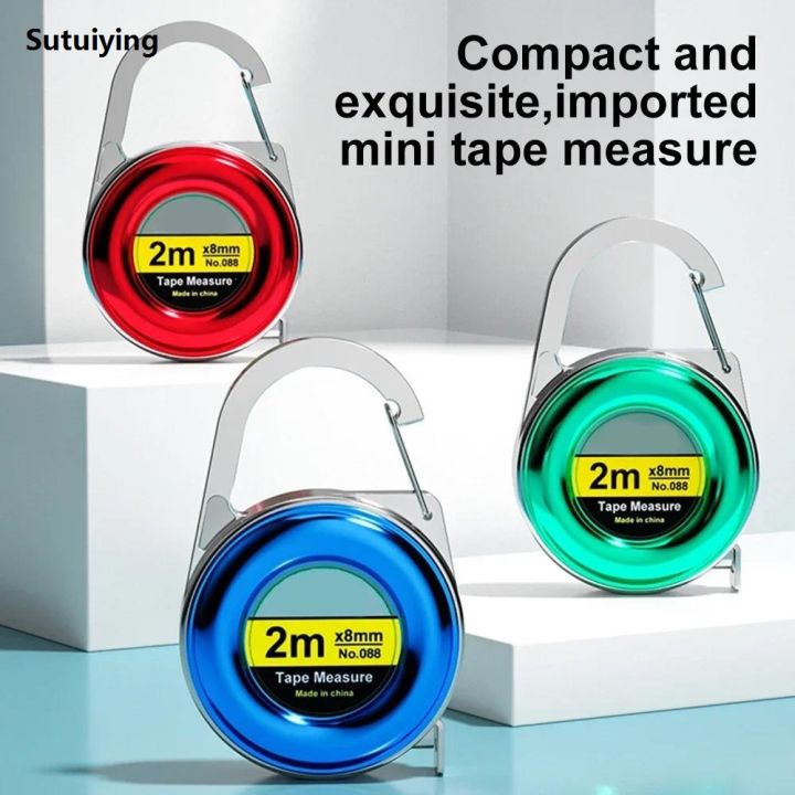Sutuiying Retractable Keychain Tape Measur Portable Mini Centimeter Hot ...