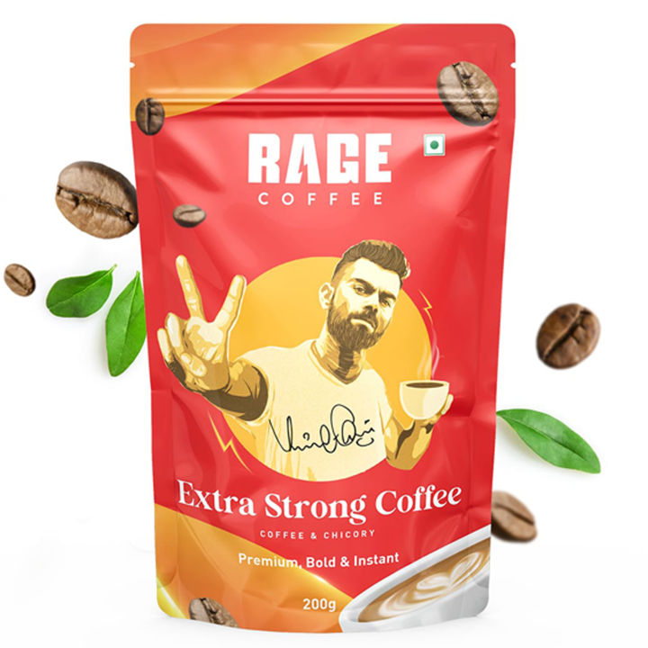 Rage Coffee Extra Strong Instant Coffee 200 Grams Pouch | Daraz.com.np
