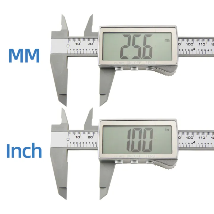 Digital Caliper Electronic Vernier Caliper Plastic Digital Ruler ...