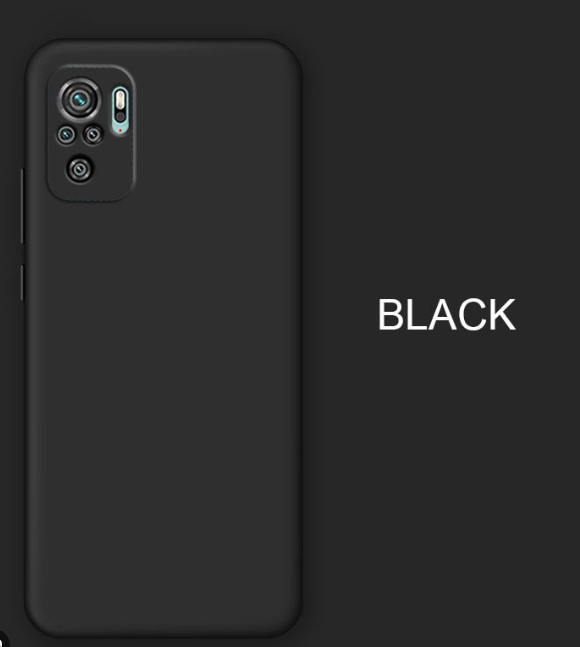 Redmi Note 10 Original Silicone Soft Cover Case -Microfiber Inside ...