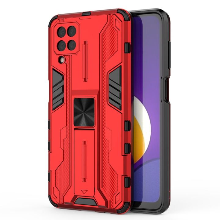 For Samsung Galaxy M12 Cover Supersonic Design Invisible Bracket ...
