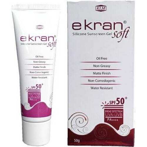 Ekran Spf 50+ Silicon Sunscreen Gel Soft, Spf 50+, 50G | Daraz.com.np